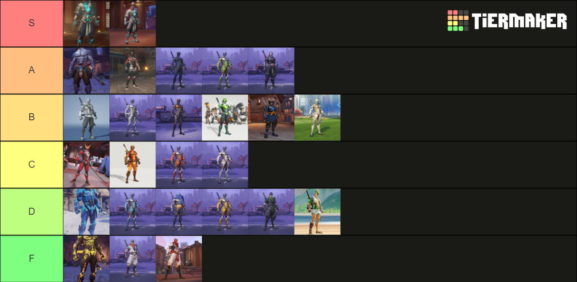 Genji Overwatch Skins (September 2022) Tier List (Community Rankings ...