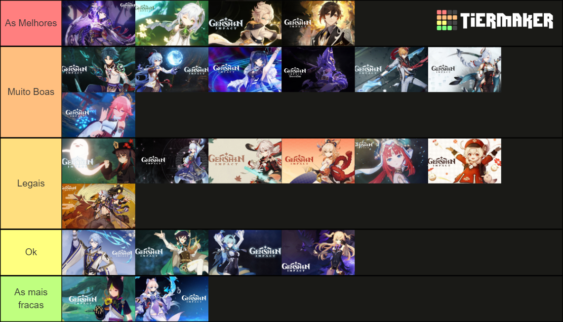 Trailers De Demo De Genshin Impact 3 2 Tier List Community Rankings