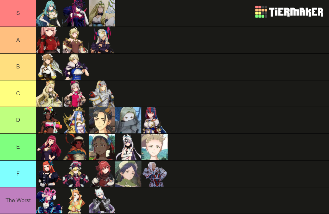Fire Emblem Engage Waifu Tier List (Community Rankings) - TierMaker Fire Emblem Engage Waifu Tier List (Community Rankings) - TierMaker