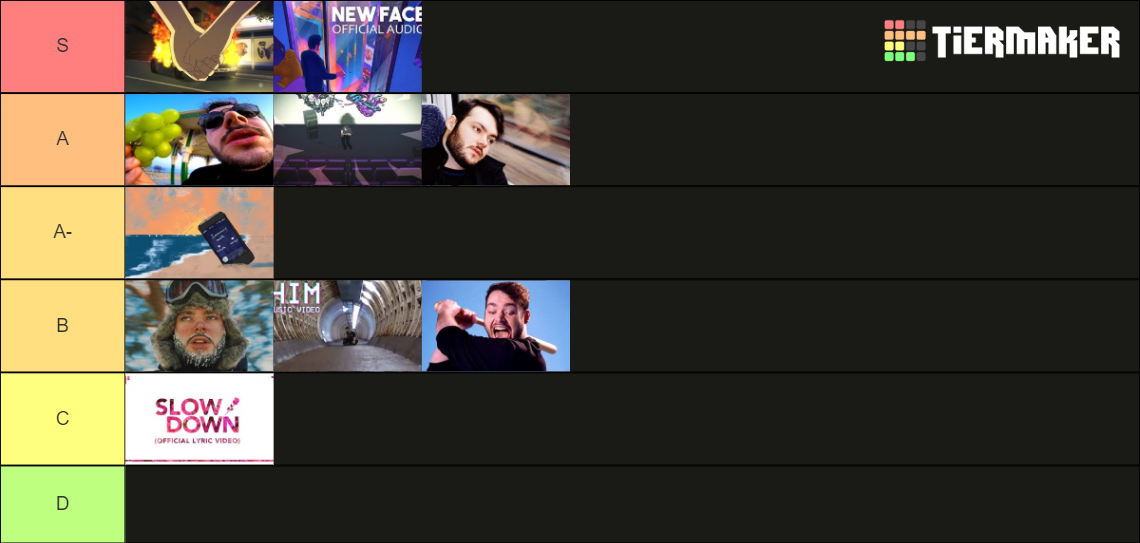 James Marriott Songs (As Of November 2023) Tier List (Community ...