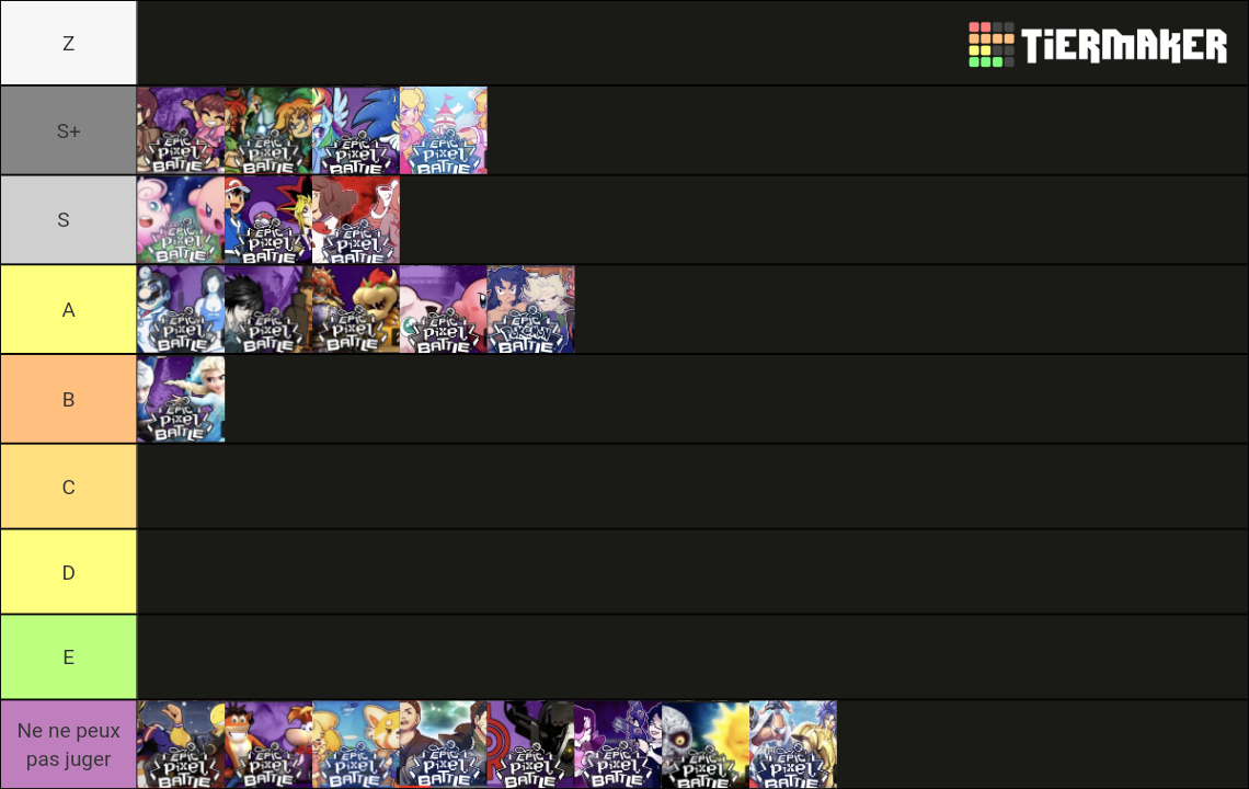 EPB TIER LIST Tier List (Community Rankings) - TierMaker