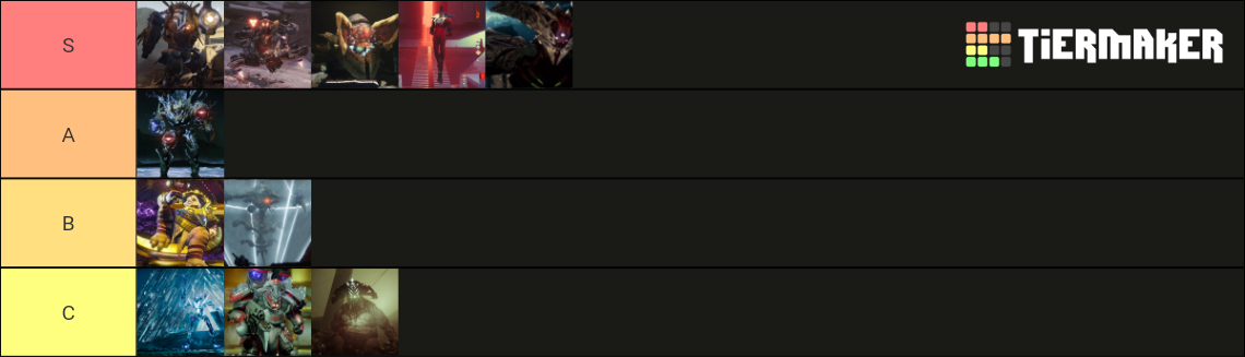 Destiny 2 Raids (Season 18, Including Sunset) Tier List (Community ...