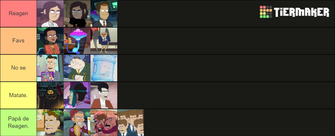 Inside Job Characters Tier List (Community Rankings) - TierMaker