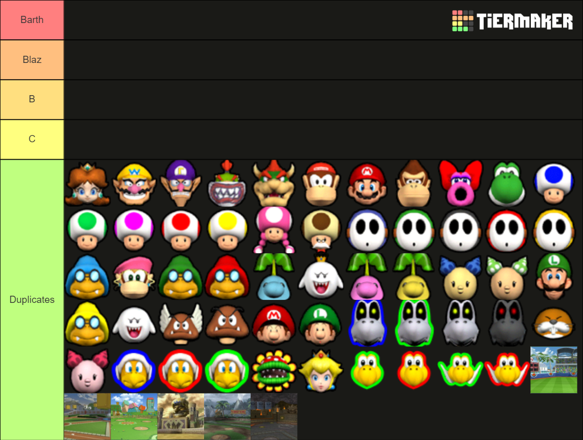 Mario Superstar Baseball Classic XL Tier List (Community Rankings ...