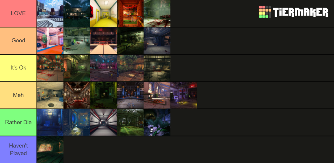 Viscera Cleanup Map Tier List (Community Rankings) - TierMaker