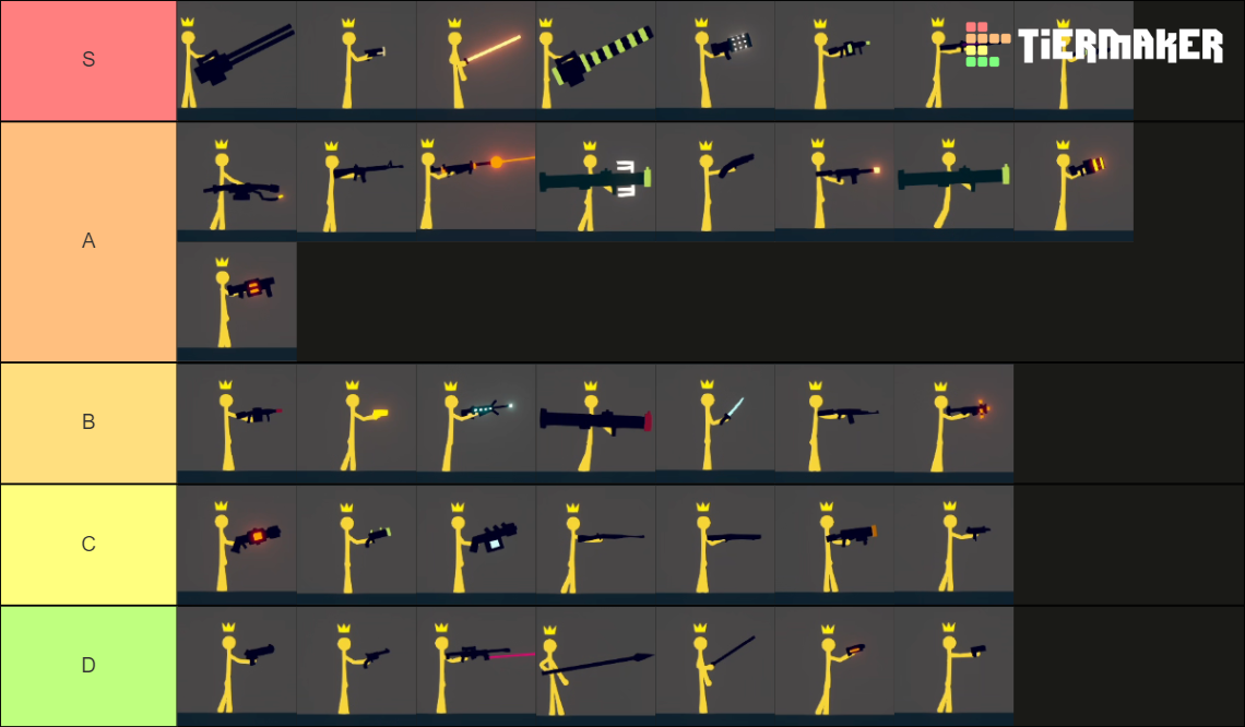 Stick Fight: The Game Tier List (Community Rankings) - TierMaker