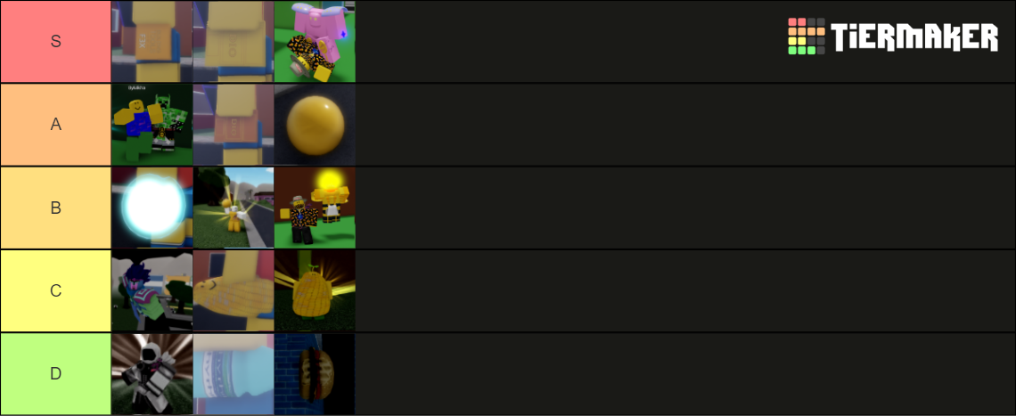 abc items Tier List (Community Rankings) - TierMaker