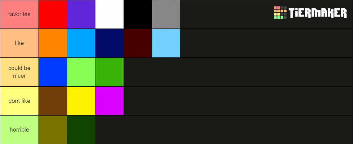color lol Tier List (Community Rankings) - TierMaker
