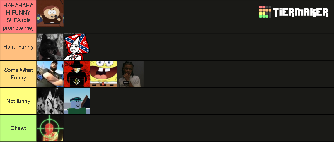 Sufa funny Rank Tier List (Community Rankings) - TierMaker