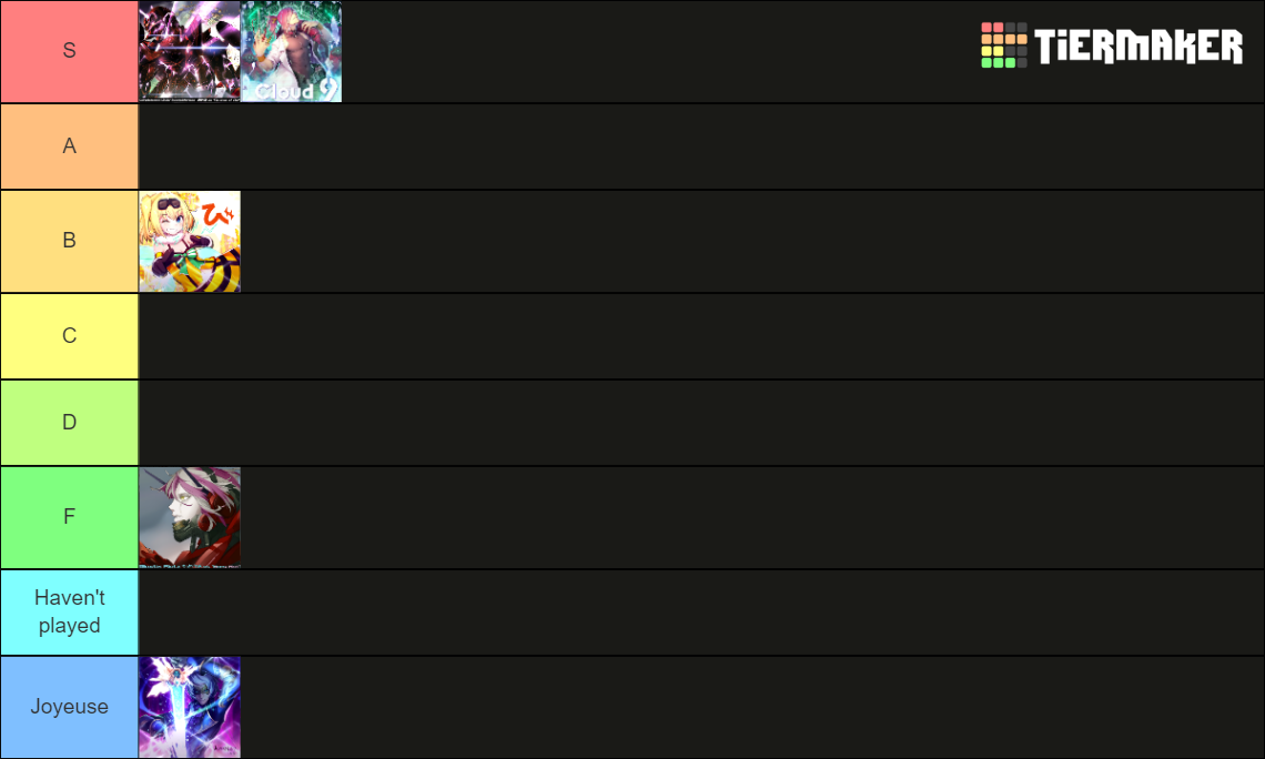 Sound Voltex 18s Tier List (Community Rankings) - TierMaker