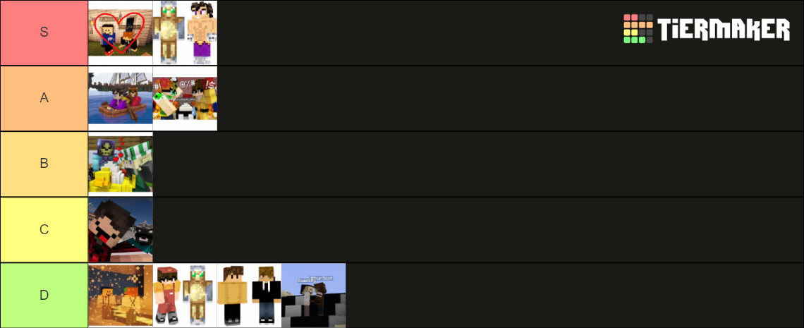 QSMP Ships Tier List (Community Rankings) - TierMaker