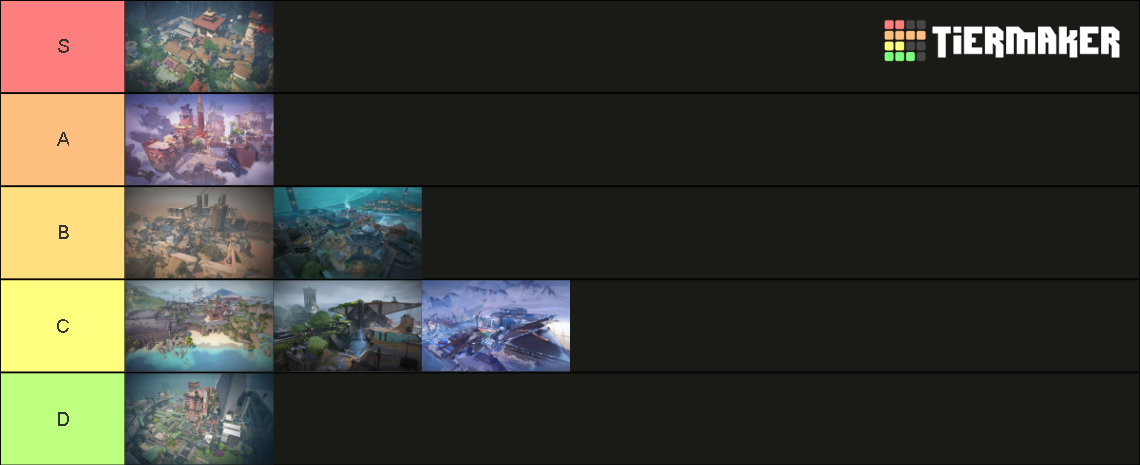 valorant map Tier List (Community Rankings) - TierMaker