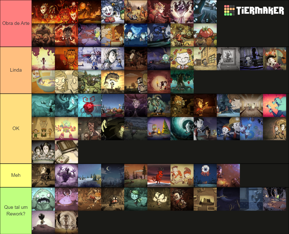 Vignettes de Don't Starve Together Tier List (Community Rankings ...