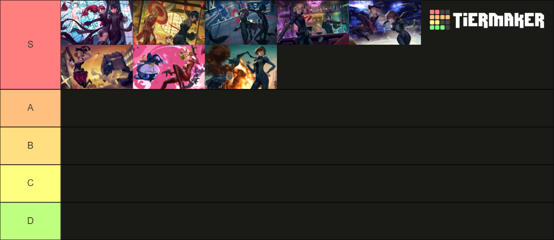 Persona 5 Royal Showtimes (Spoilers) Tier List (Community Rankings ...