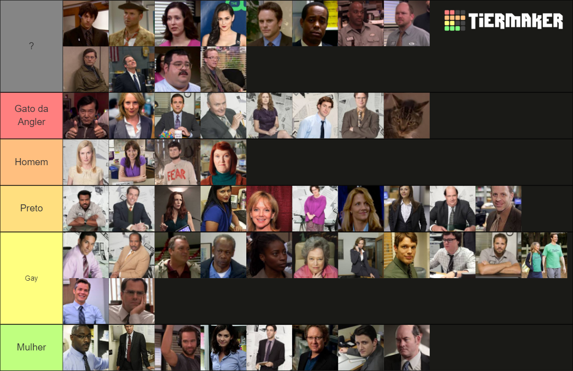 'The Office' Characters Tier List (Community Rankings) - TierMaker