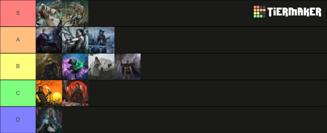 MTG Mono-Black Commander Tier List (Community Rankings) - TierMaker