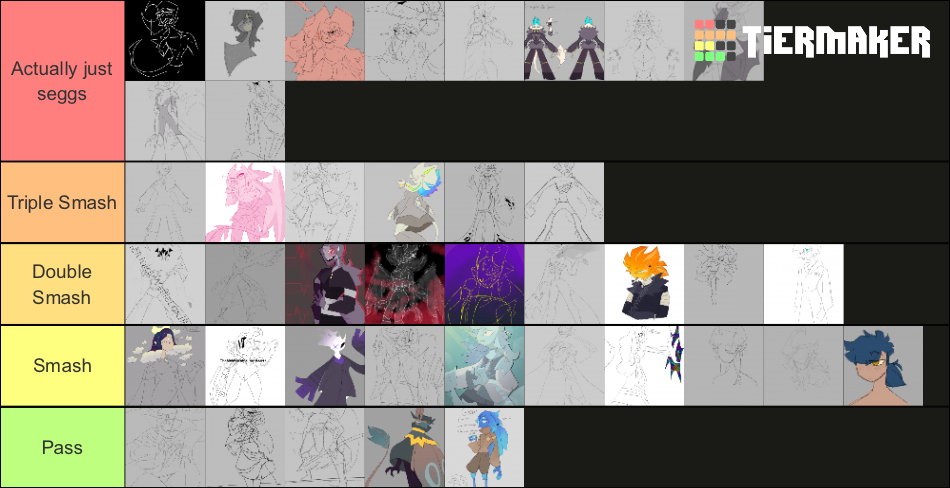 Moldy OC Smashability Tier List (Community Rankings) - TierMaker