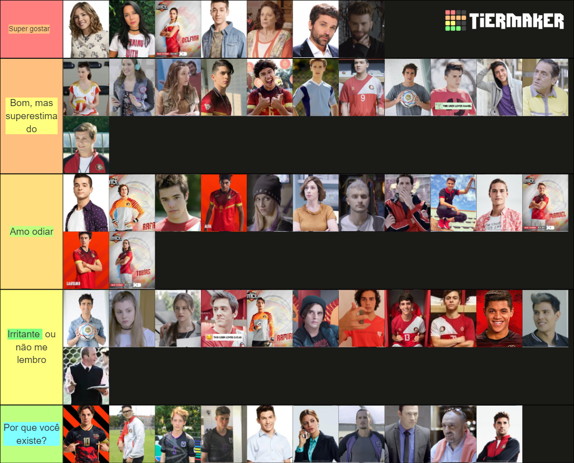 Disney xd O11ce characters Tier List (Community Rankings) - TierMaker