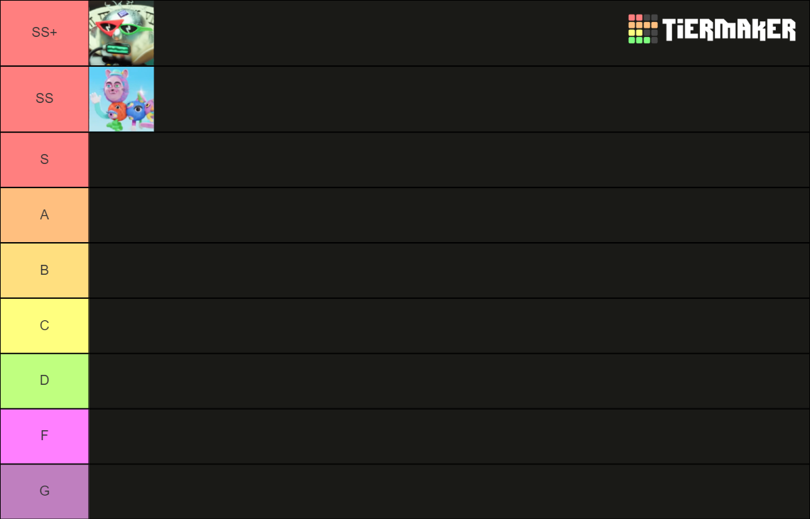 Don't Hug Me I'm Scared TV Series Season 1 Characters Tier List ...