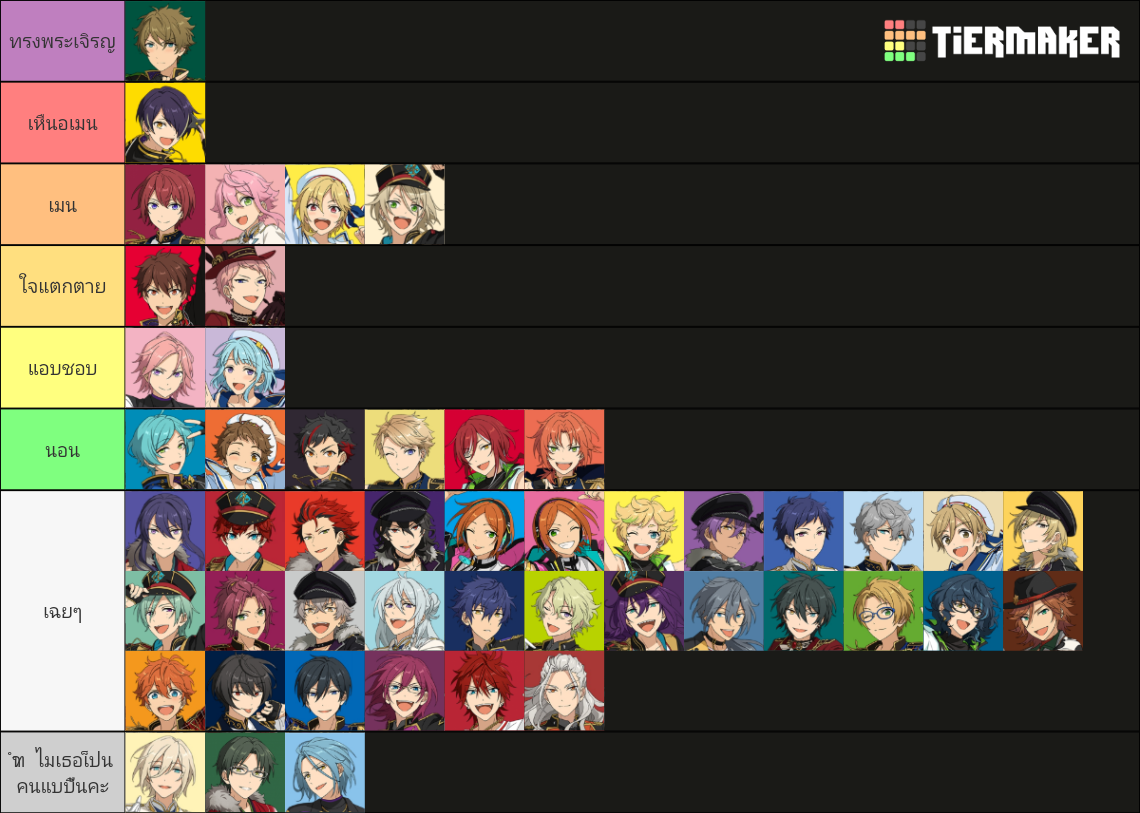 Ensemble Stars!! (main characters) Tier List (Community Rankings ...