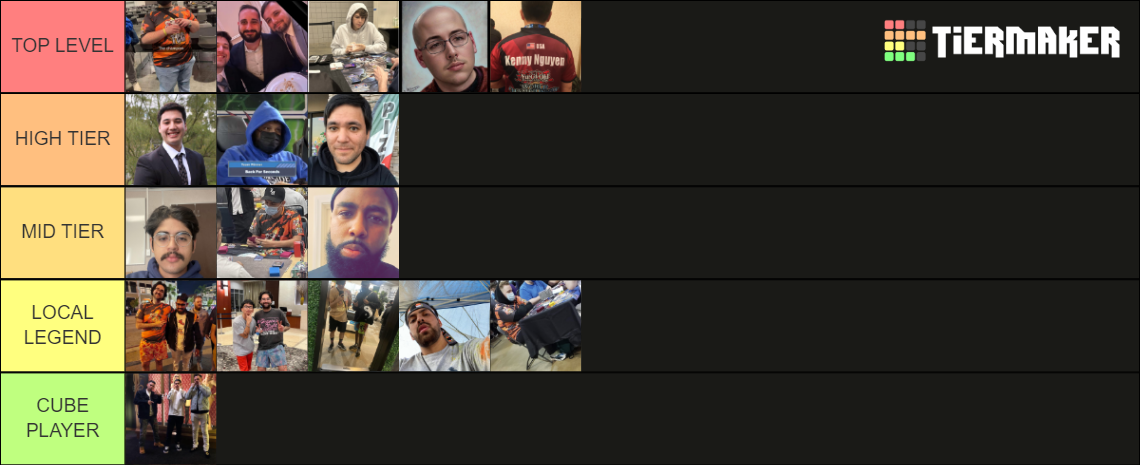 TCG TEAM TIER LIST Tier List (Community Rankings) - TierMaker