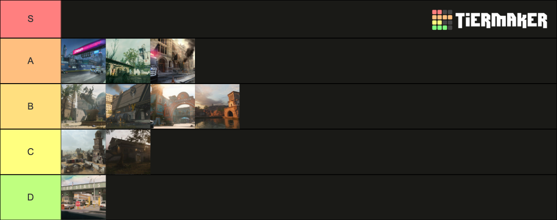 MW2(2022) map list Tier List (Community Rankings) - TierMaker