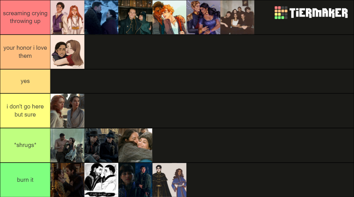 Grishaverse Ships Tier List (Community Rankings) - TierMaker