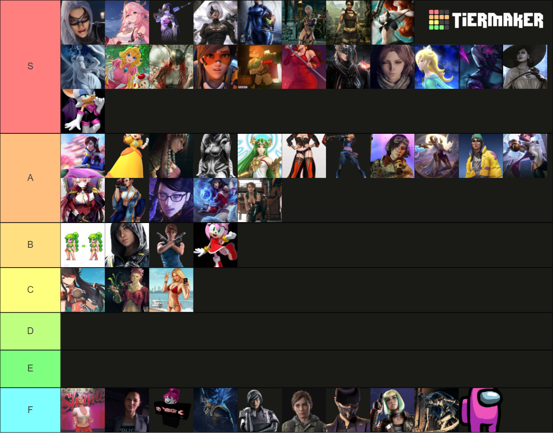Video Game Baddies Tier List (Community Rankings) - TierMaker