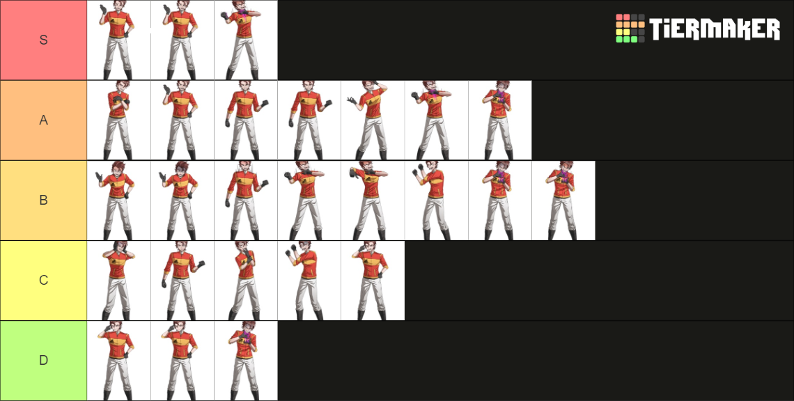 ace markey sprites Tier List (Community Rankings) - TierMaker