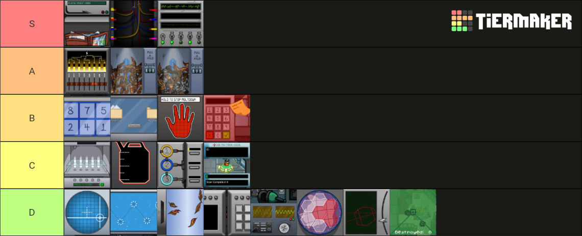 Among Us Tasks: Skeld Tier List (Community Rankings) - TierMaker