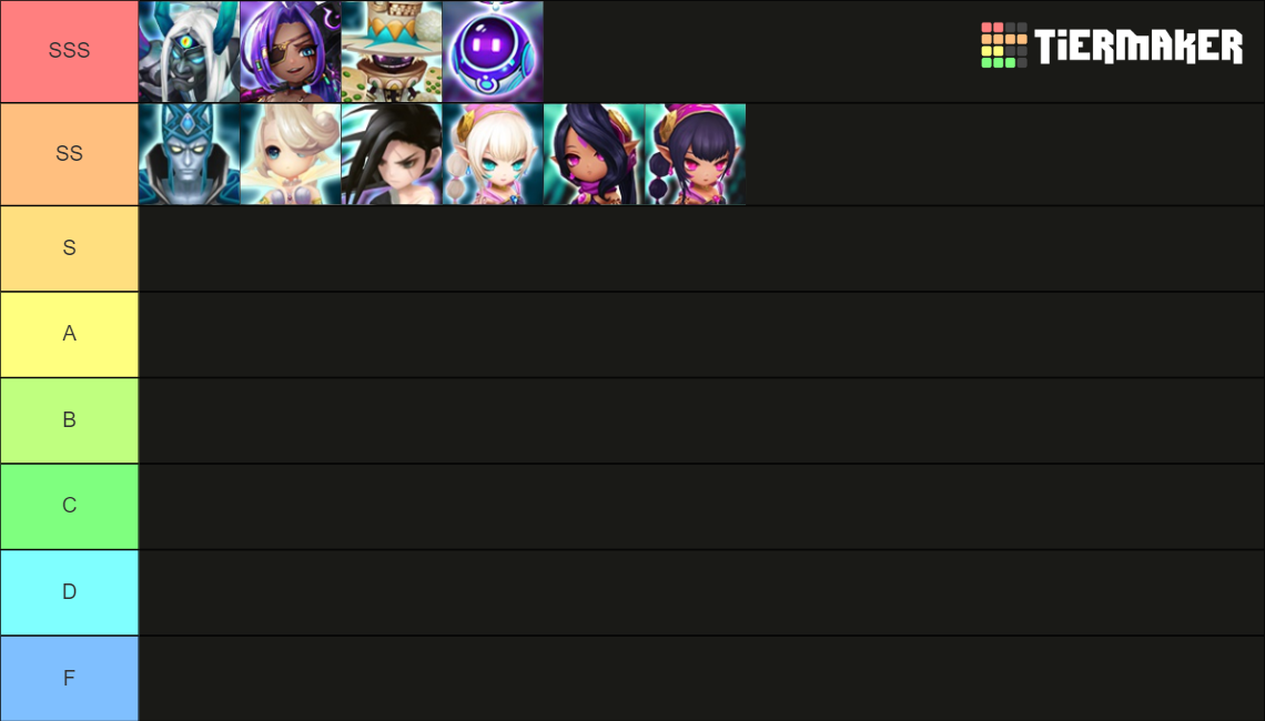 Nat 4 - Summoners War 2023 Tier List (Community Rankings) - TierMaker