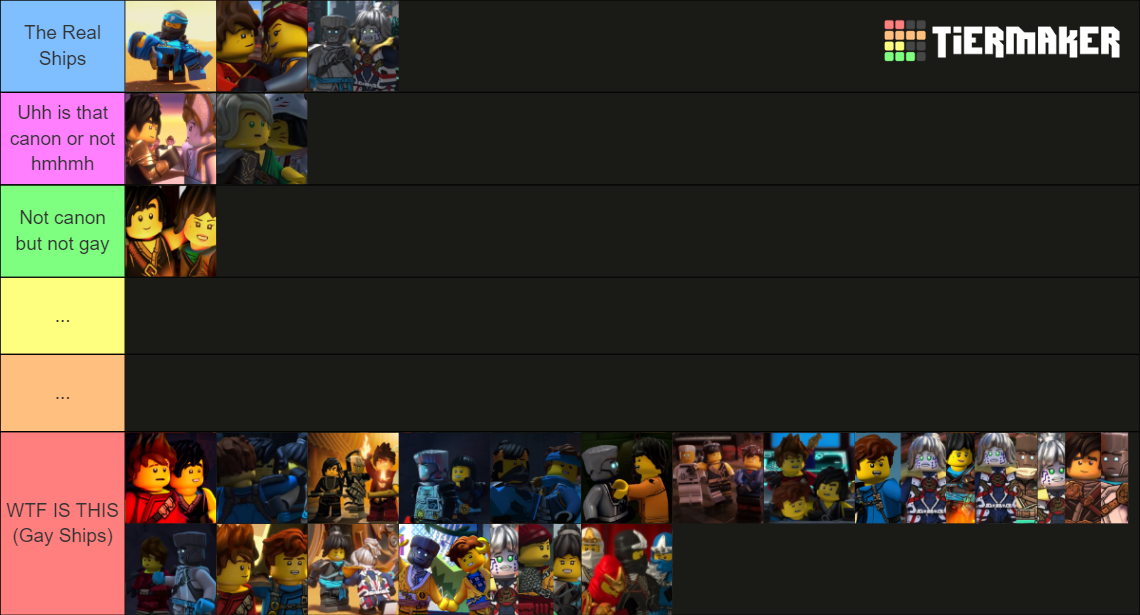 Top Lego Ninjago Ships Tier List (Community Rankings) - TierMaker