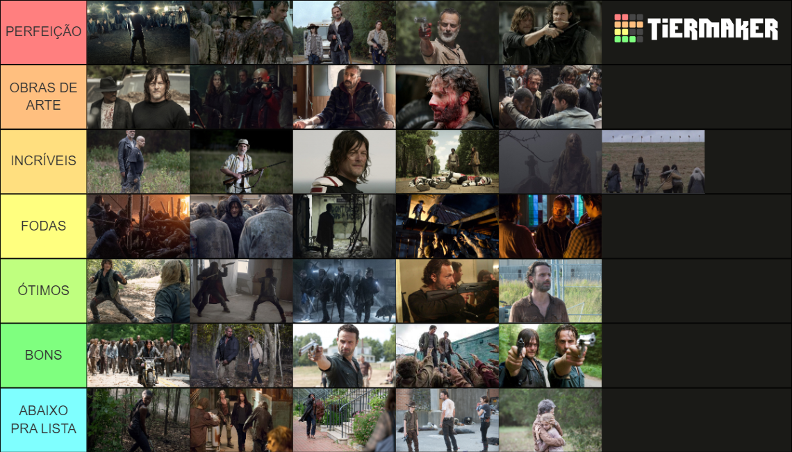 The Walking Dead - Melhores Episódios Tier List (Community Rankings ...