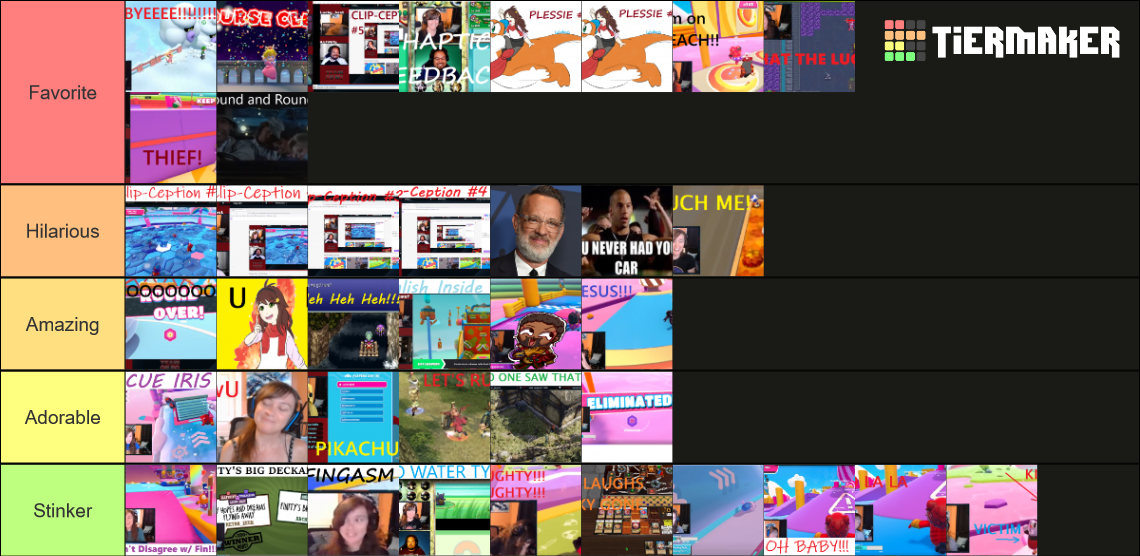 Lucky_best Clips Tier List (Community Rankings) - TierMaker