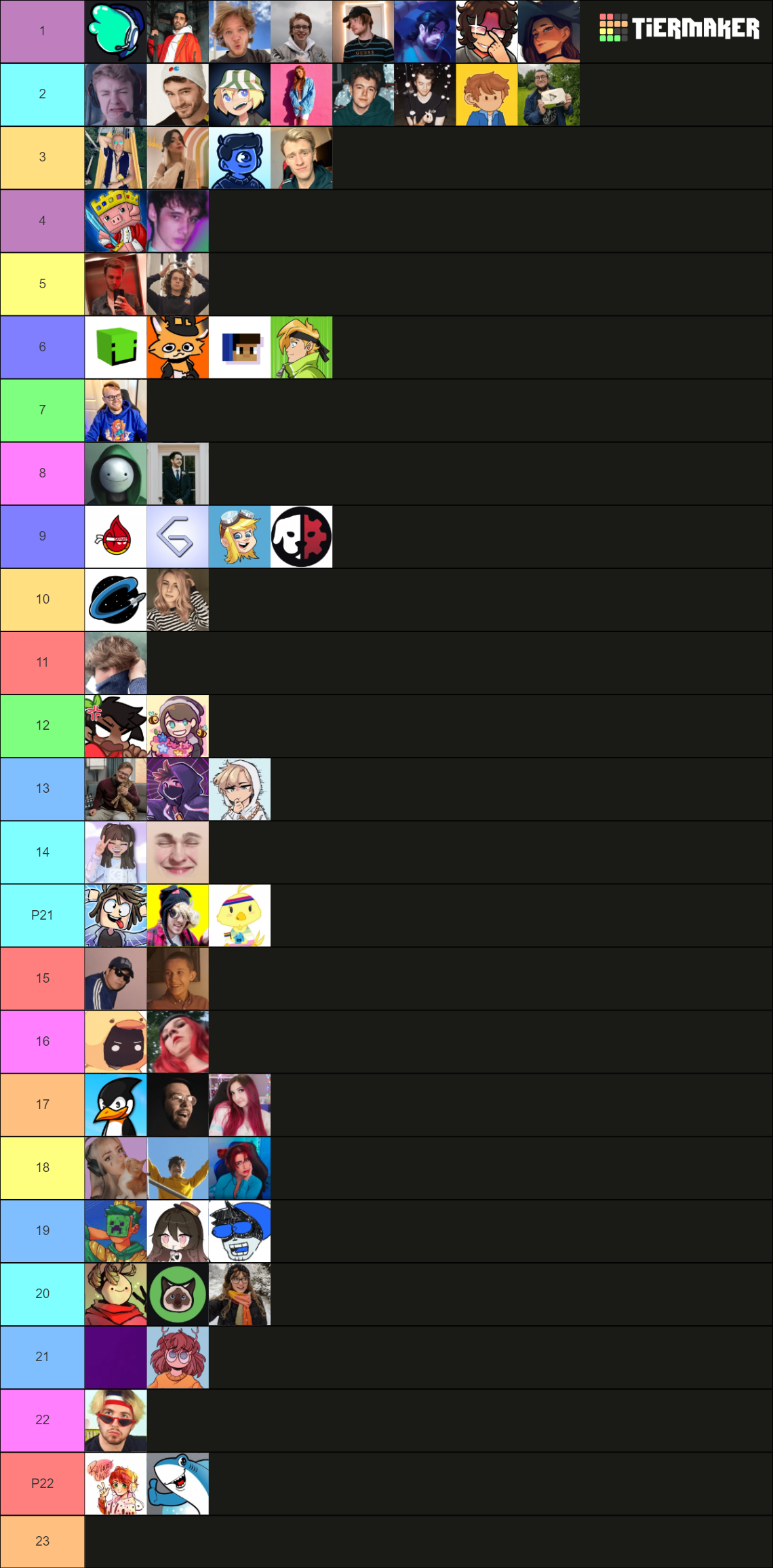 MCC Dodgebolt Players Tier List (Community Rankings) - TierMaker