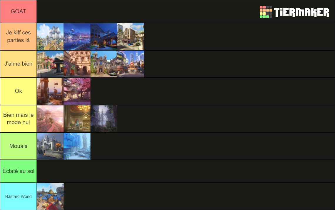 All Overwatch Maps (Including 2CP, Arcade and Overwatch 2) Tier List (Community Rankings ...