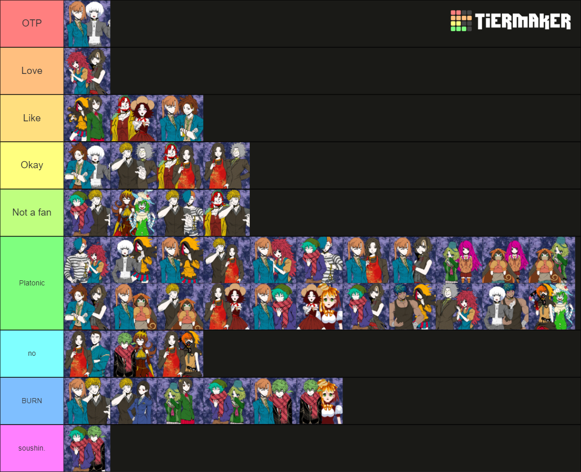 All Possible YTTD Ships Tier List (Community Rankings) - TierMaker