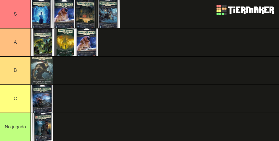 Escenarios independientes - Arkham Horror LCG 2022 Tier List (Community ...