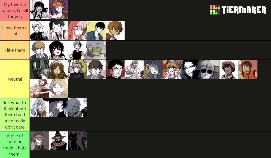 The “Official” Hooky Webtoon Tier List (Community Rankings) - TierMaker