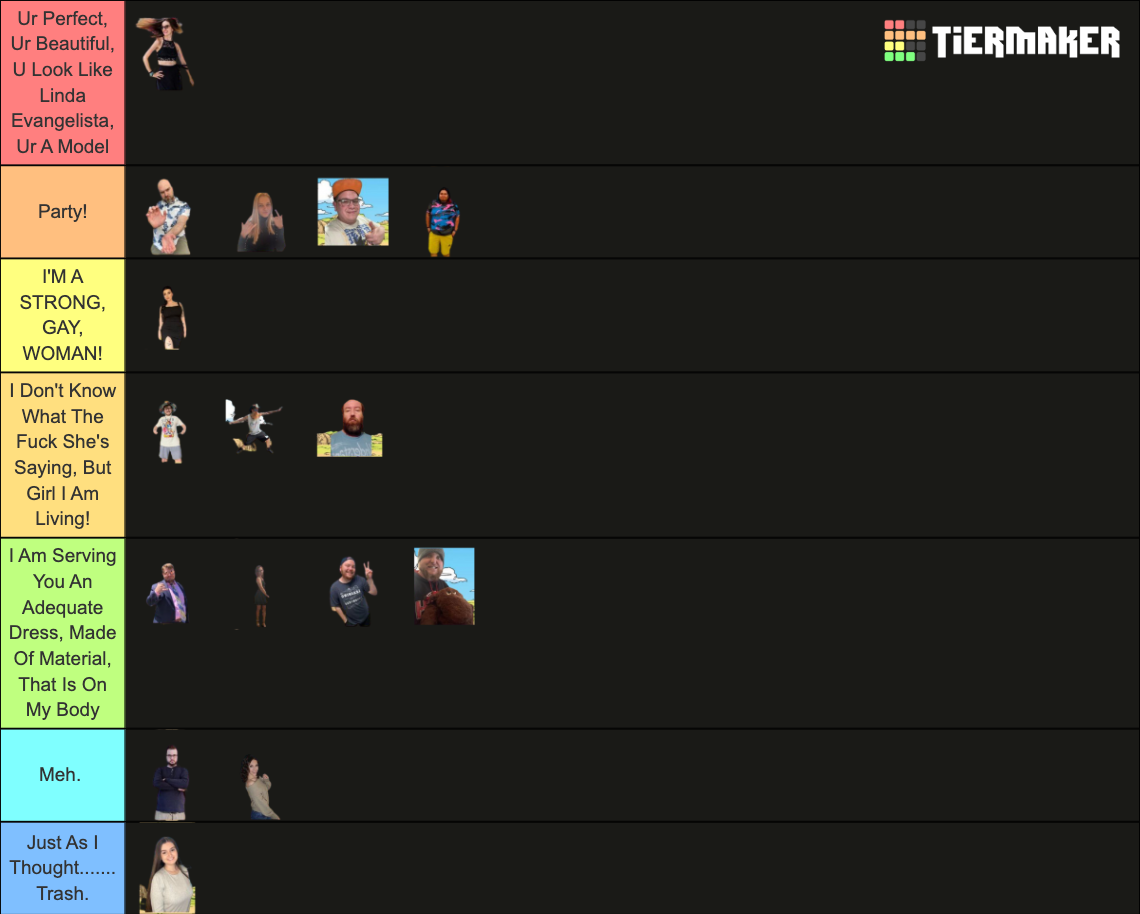 Final 17 Drag Race Tier List (Community Rankings) - TierMaker