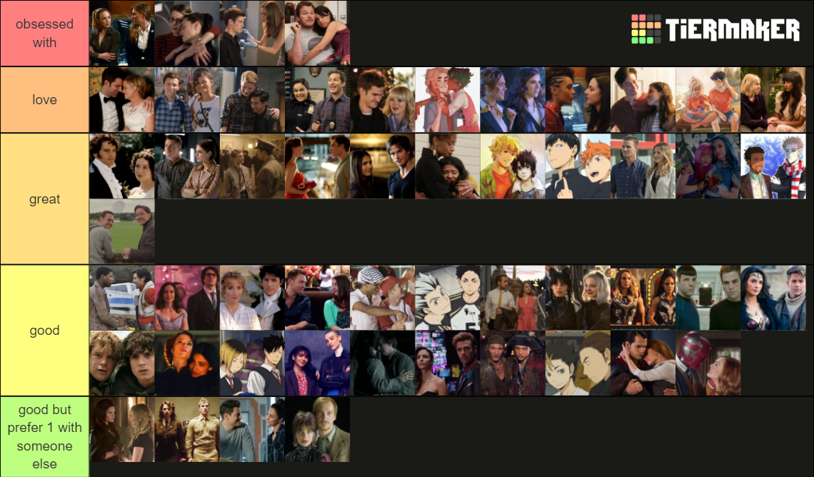 My Favourite Ships Tier List Community Rankings Tiermaker