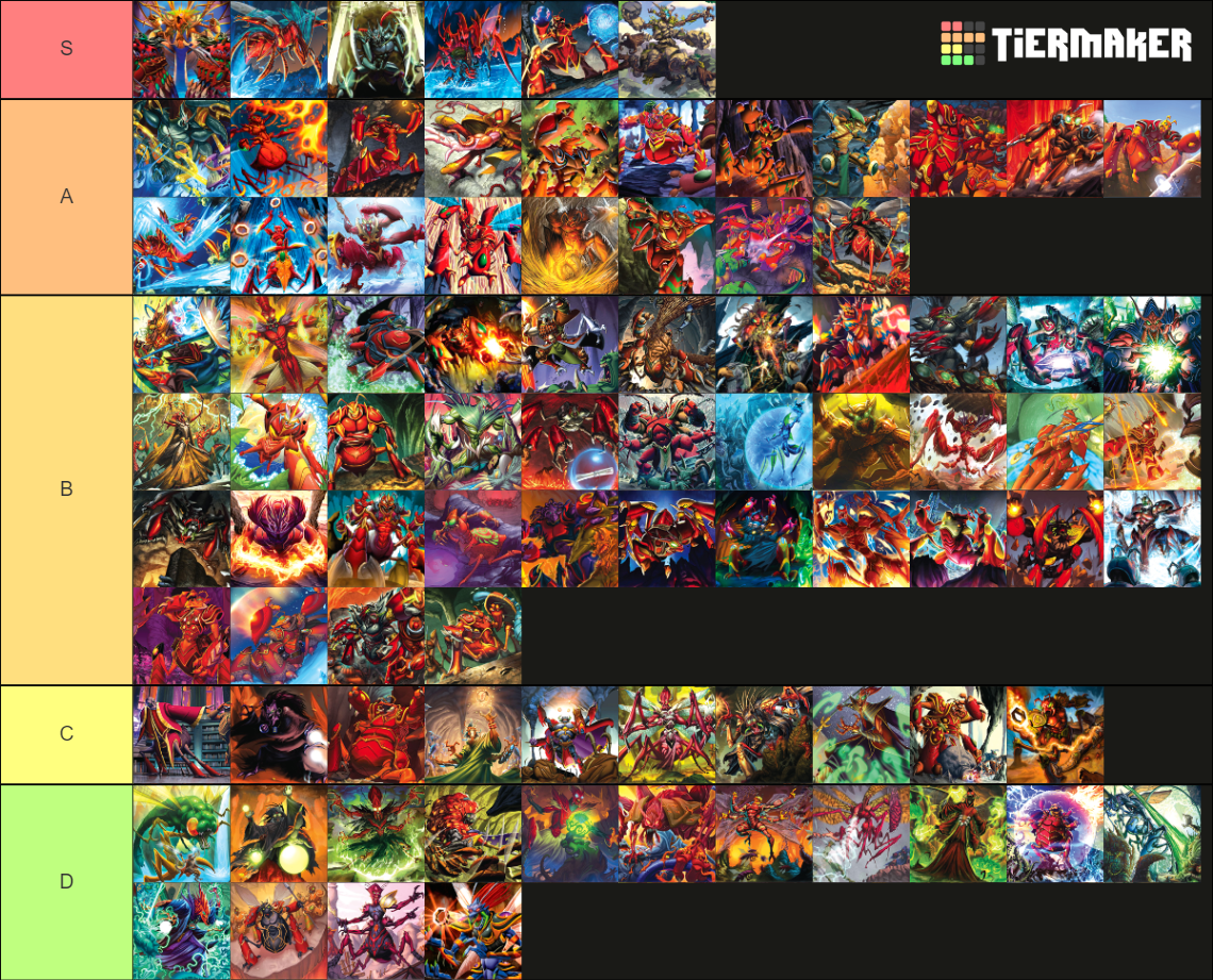 Chaotic Creaturas Danian Tier List (Community Rankings) - TierMaker