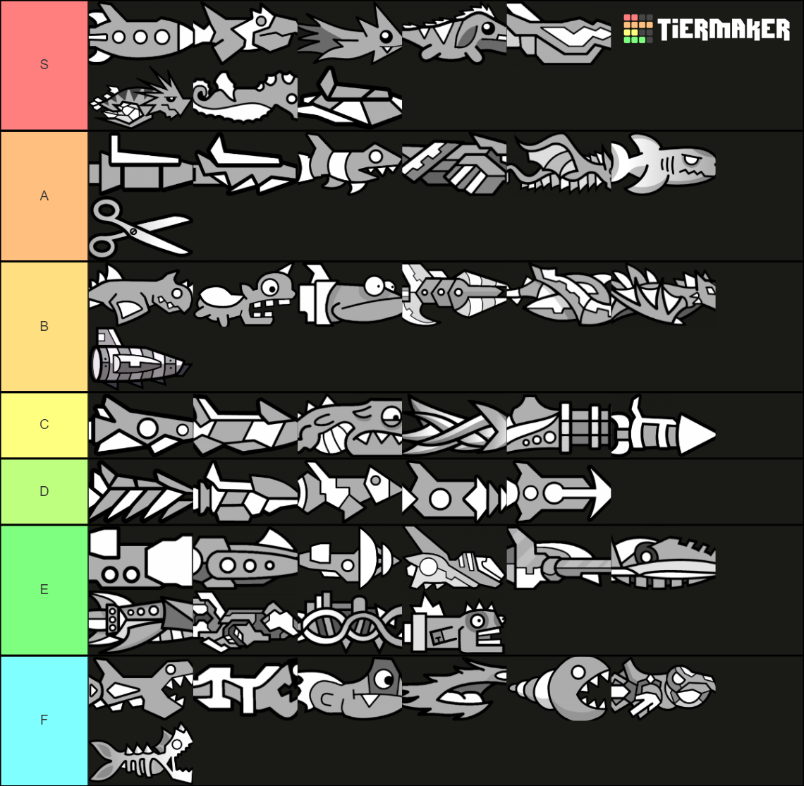 Geometry Dash Ships Tier List (Community Rankings) - TierMaker
