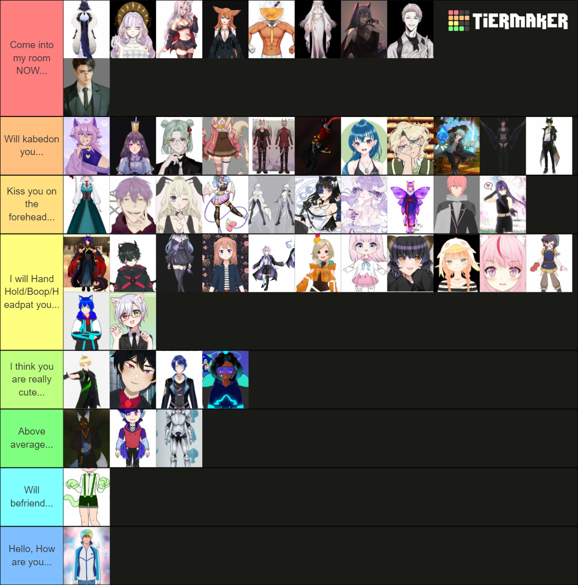 Eunha's Vtuber Tier List (Community Rankings) - TierMaker