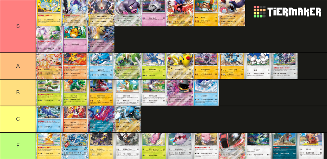 SV Base Set Cards Tier List (Community Rankings) - TierMaker