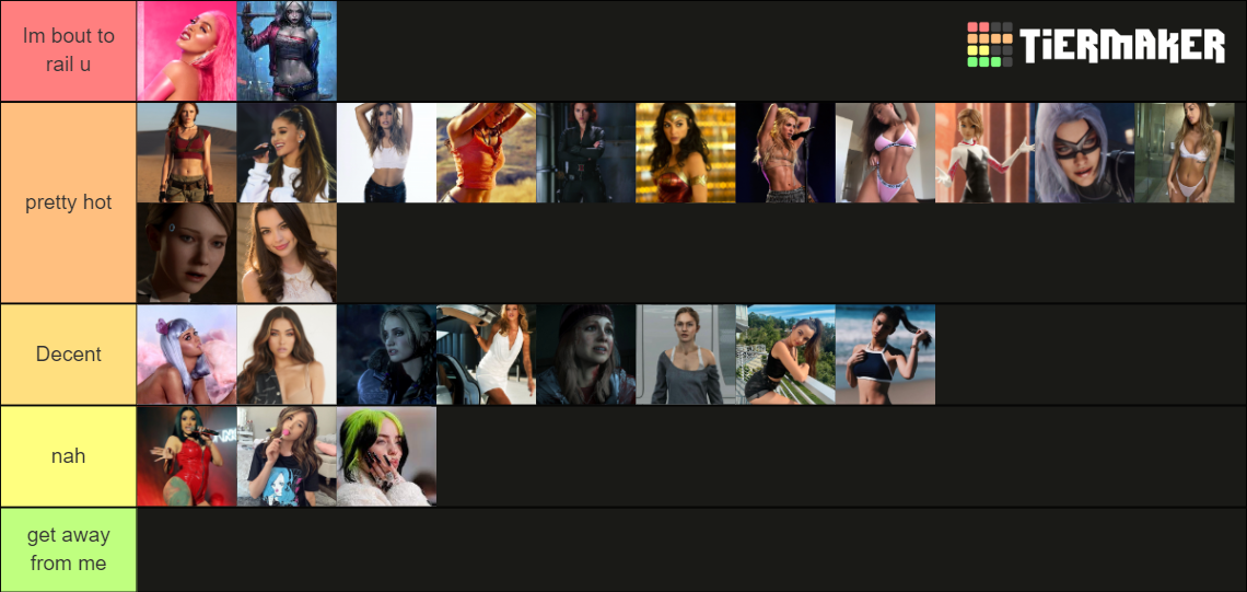 Ranking baddies Tier List (Community Rankings) - TierMaker