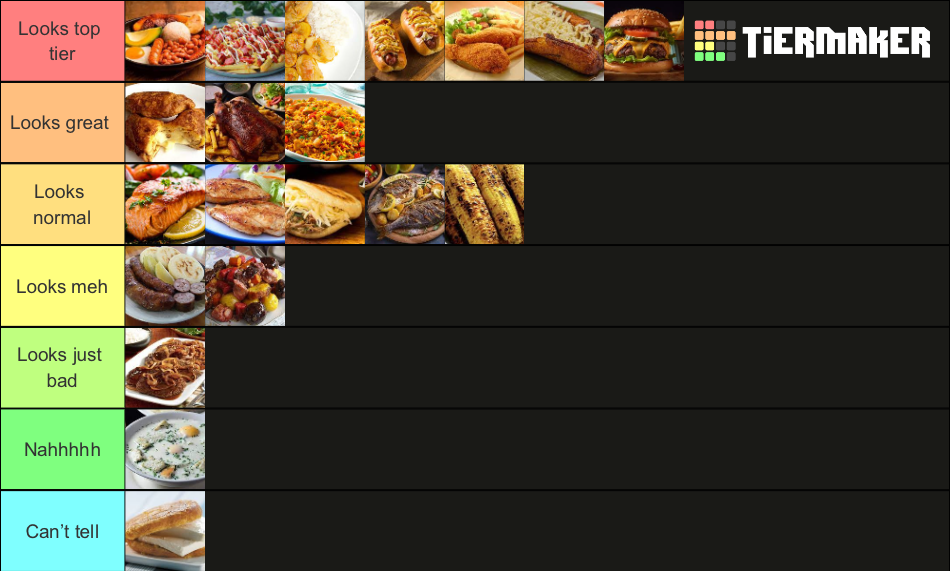 ranking de comidas de colombia Tier List (Community Rankings) - TierMaker