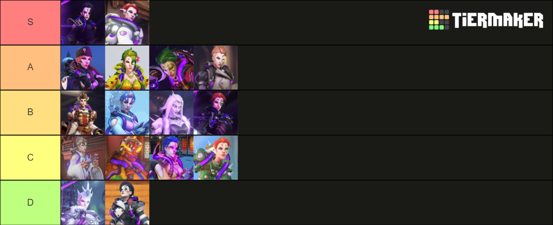 OW2 Moira skin (Season 3) Tier List (Community Rankings) - TierMaker