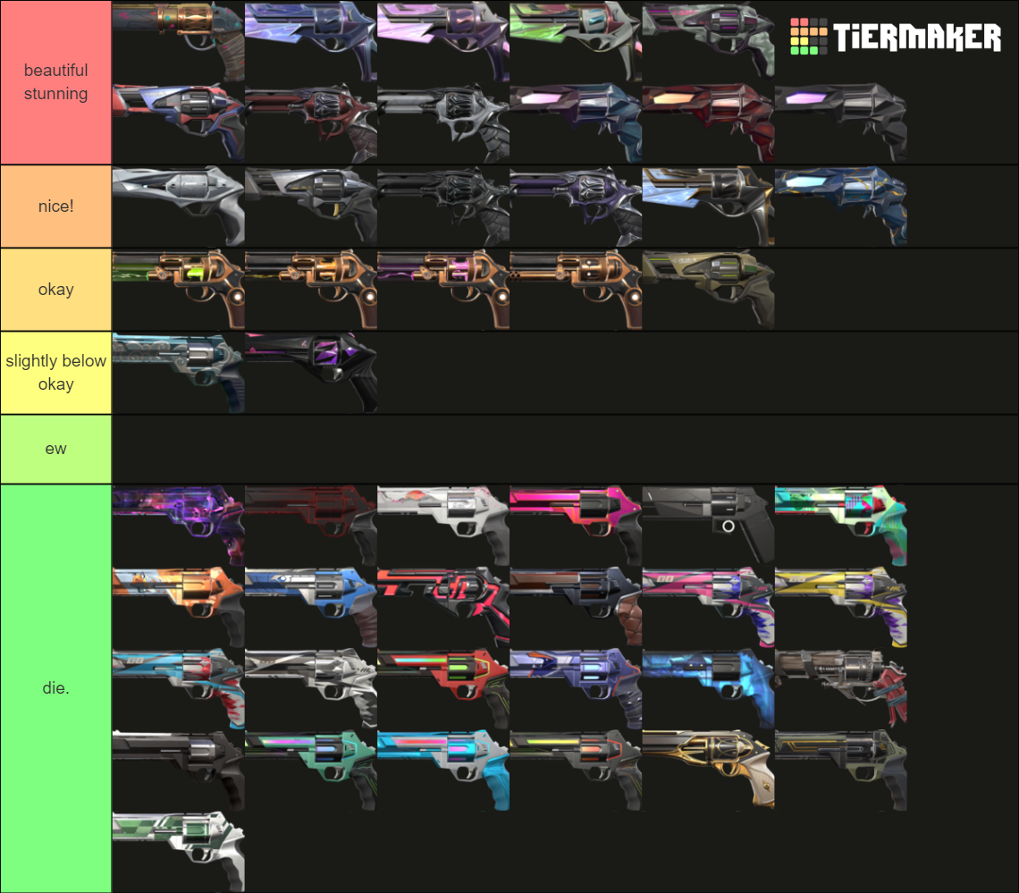 all sheriff skins Tier List (Community Rankings) - TierMaker