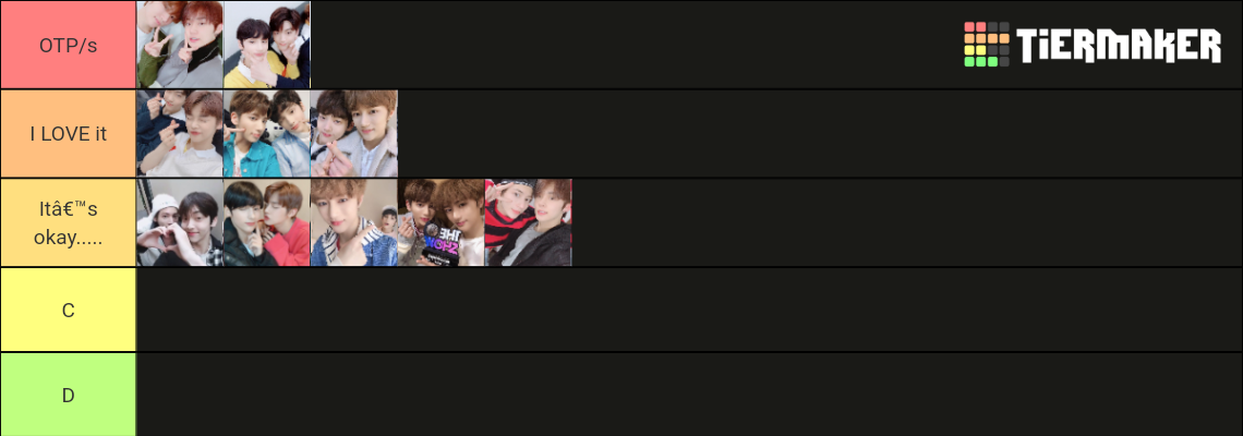 Txt ships Tier List (Community Rankings) - TierMaker